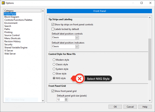 Configure LabVIEW – WKU LabVIEW Academy