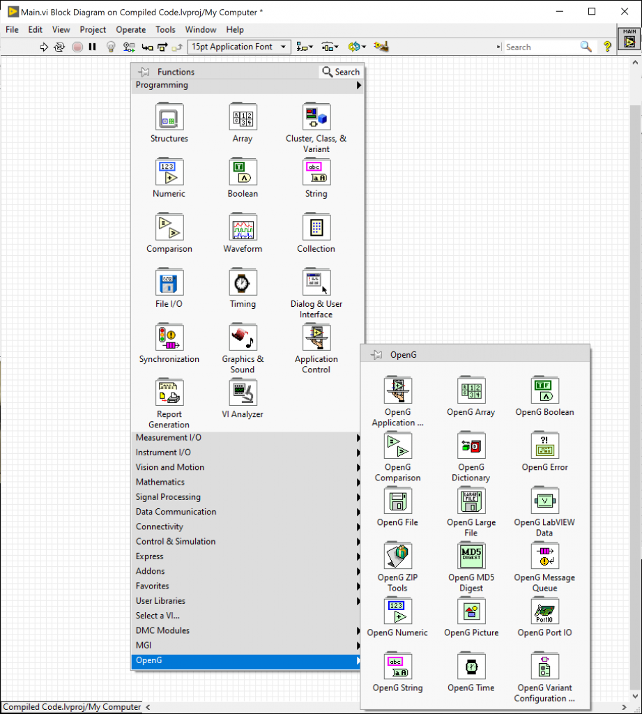 OpenG Toolkit – WKU LabVIEW Academy