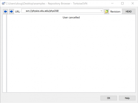 Create SVN Working Directories – WKU LabVIEW Academy