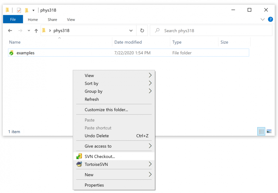 Create SVN Working Directories – WKU LabVIEW Academy